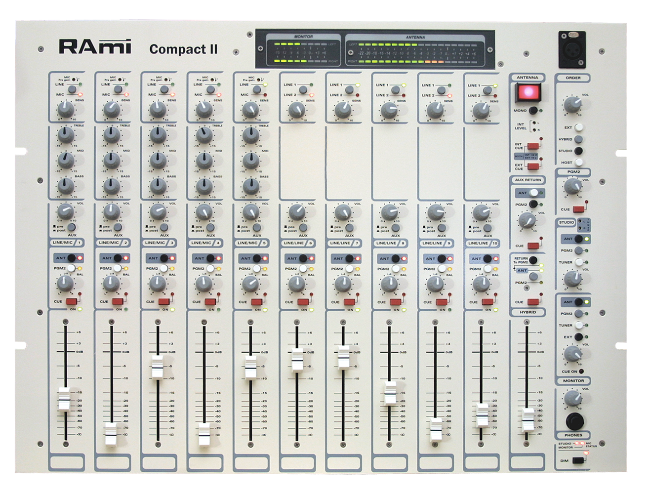 Compact II RAmi Console analogique de diffusion - SL Technologie