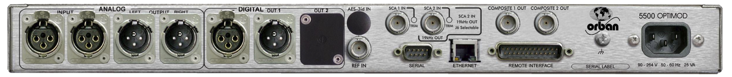 Optimod-FM 5500i - orban - SL Technologie
