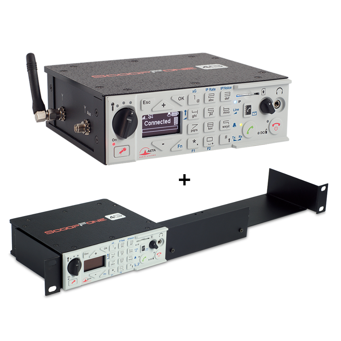 Pack 2x ScoopFone 4G AETA - Codec Audio IP & 4G Mono - SL Technologie