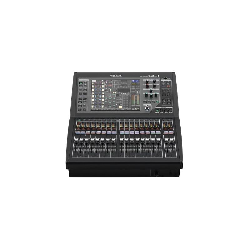 QL1 Yamaha Console Audio Numérique 16 +2 Faders AoIP DANTE - SL Technologie