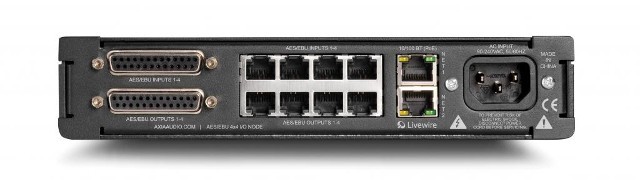 xNode AES/EBU Interface audio Livewire & AES67 Axia - SL Technologie