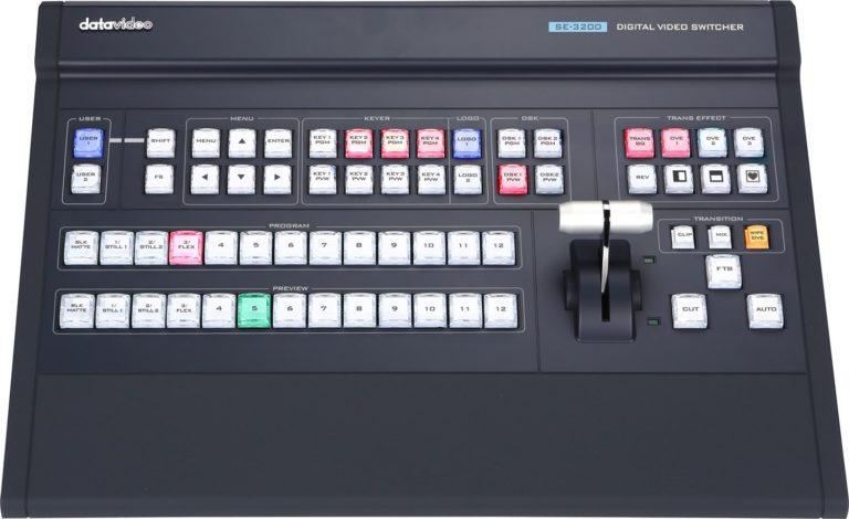 SE-3200 Datavideo Sélecteur vidéo numérique HD 12 canaux - SL Technologie