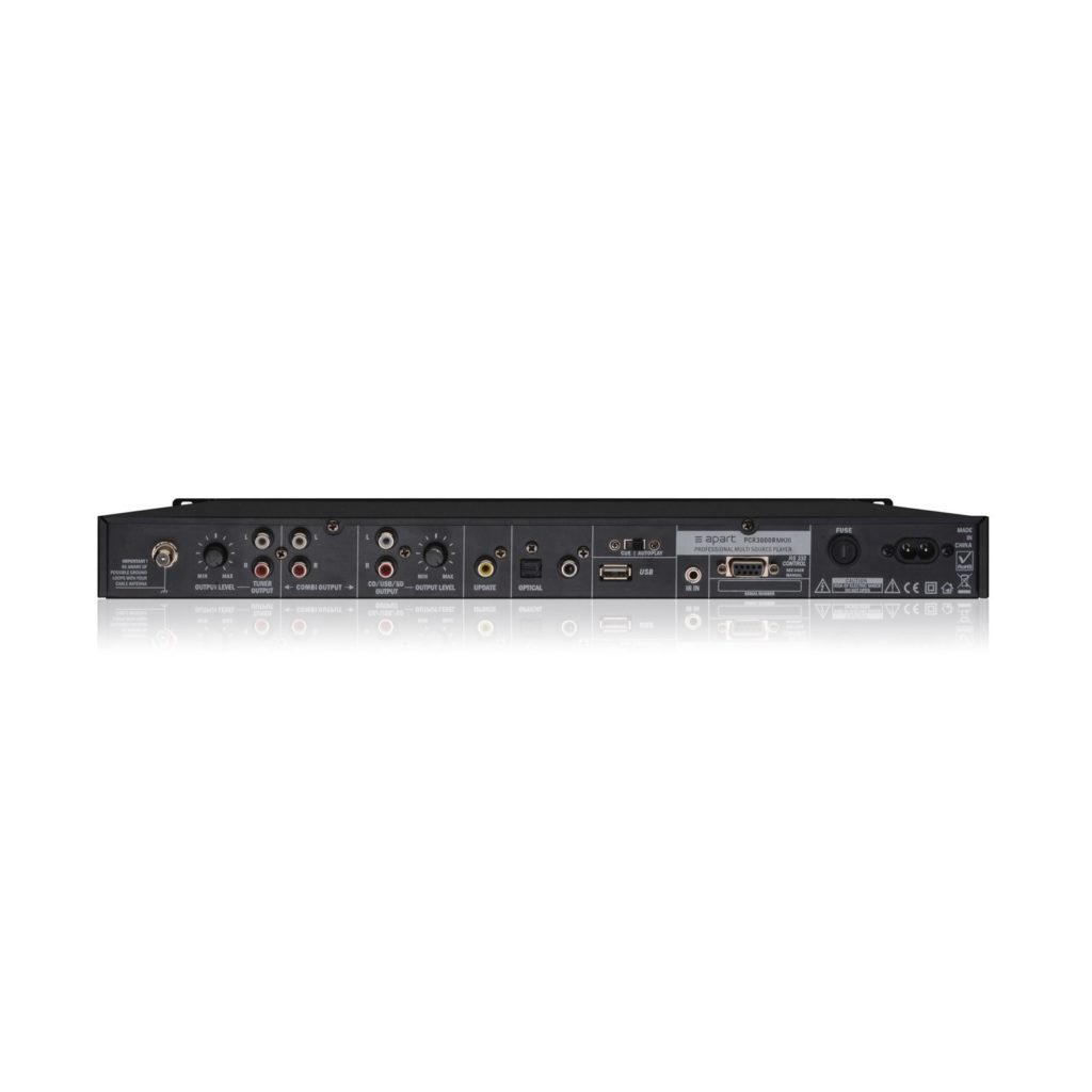 PCR3000RMKIII Apart BiAmp Lecteur Multi-sources CD/USB/SD Tuner DAB+/FM ...
