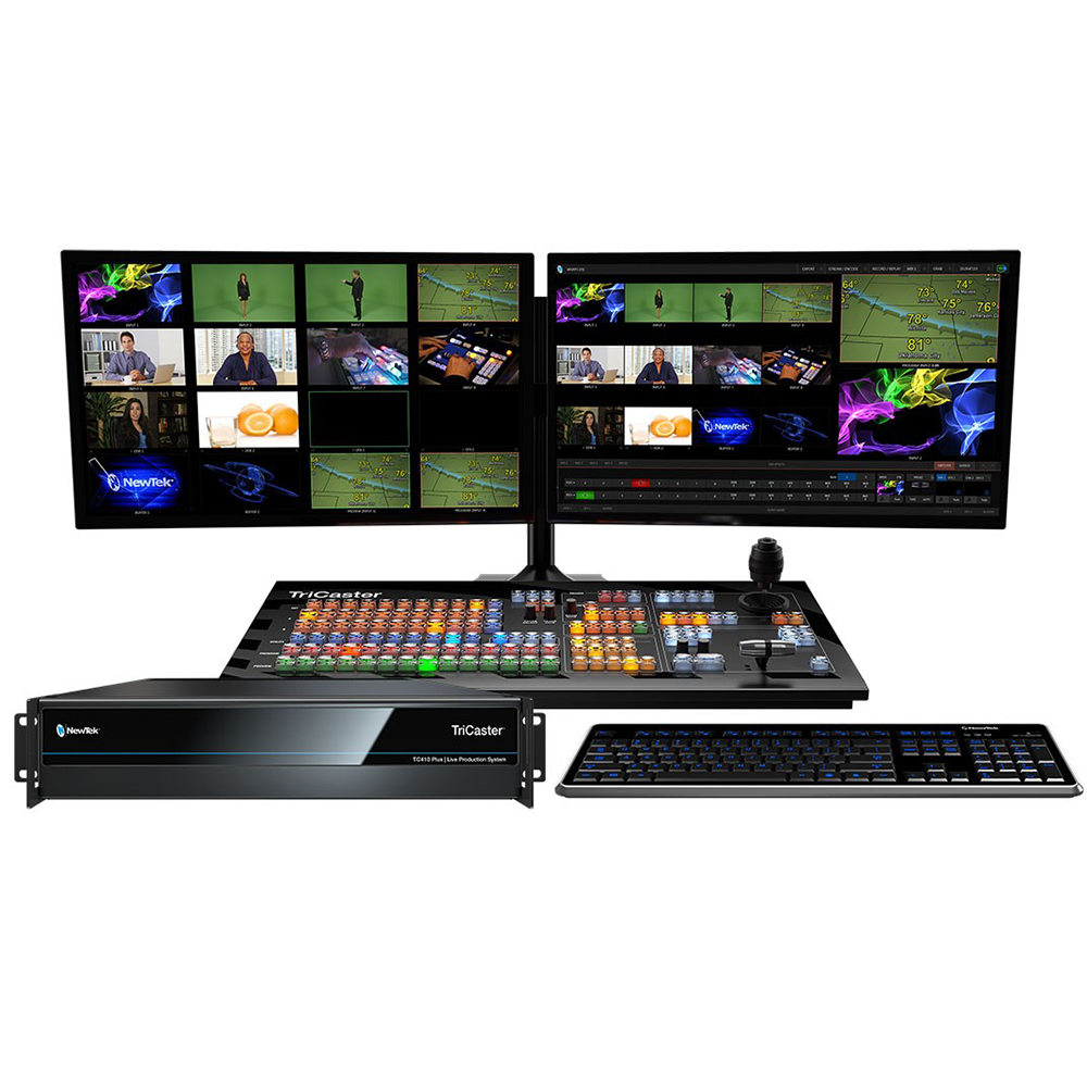 Tricaster TC 410 Plus NewTek Bundle TC1SP - SL Technologie