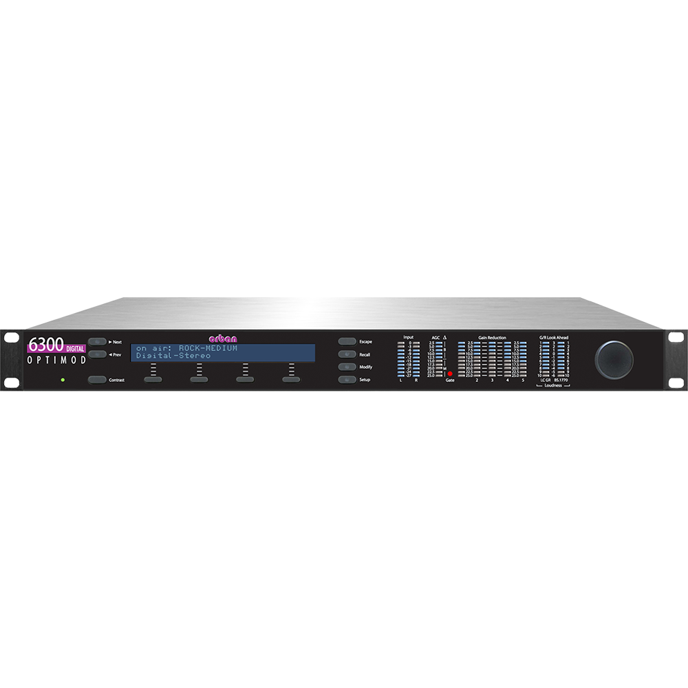 Optimod 6300 - orban - SL Technologie