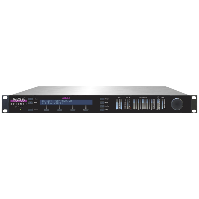 Optimod-FM 8600Si - orban - SL Technologie