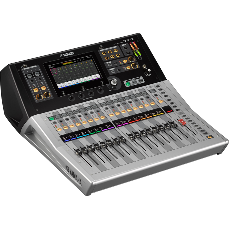 QL1 Yamaha Console Audio Numérique 16 +2 Faders AoIP DANTE - SL Technologie