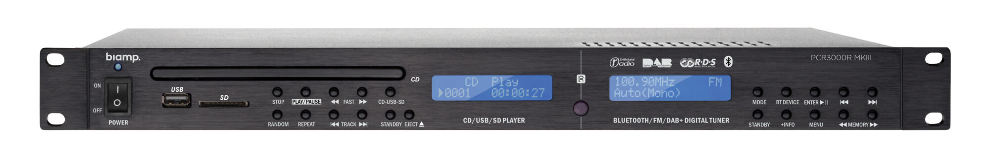PCR3000RMKIII Apart BiAmp Lecteur Multi-sources CD/USB/SD Tuner DAB+/FM ...