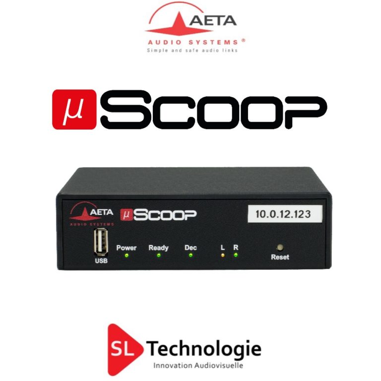 Micro Scoop AETA Codec audio Analogique - SL Technologie