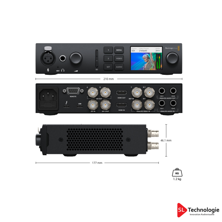 UltraStudio 4k Mini BlackMagic Design - SL Technologie
