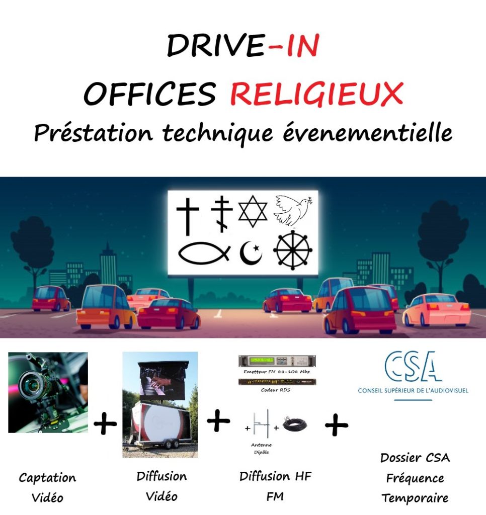 DRIVE IN Offices Religieux - SL Technologie