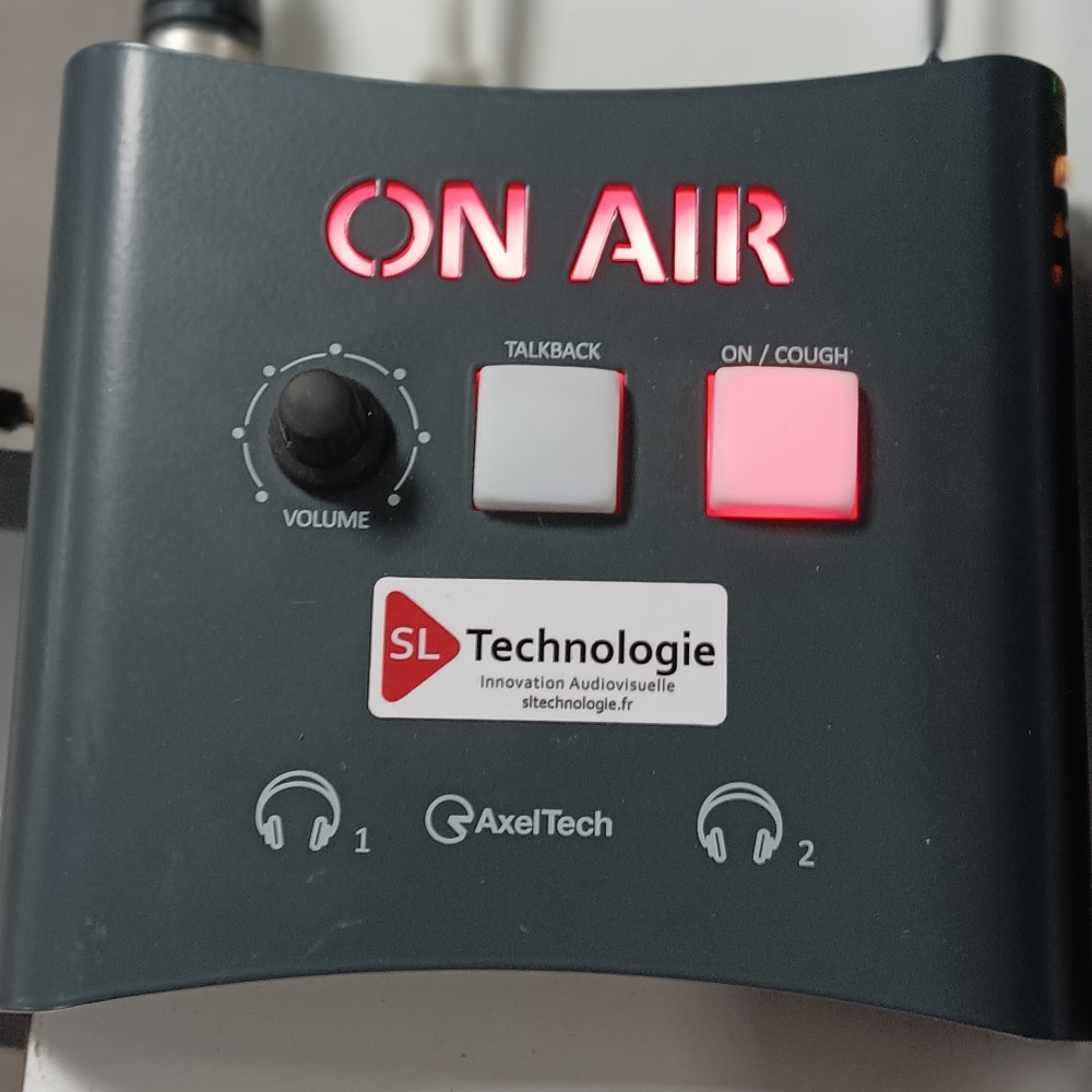 Talk Box - Console Oxygen Axel Tech - SL Technologie