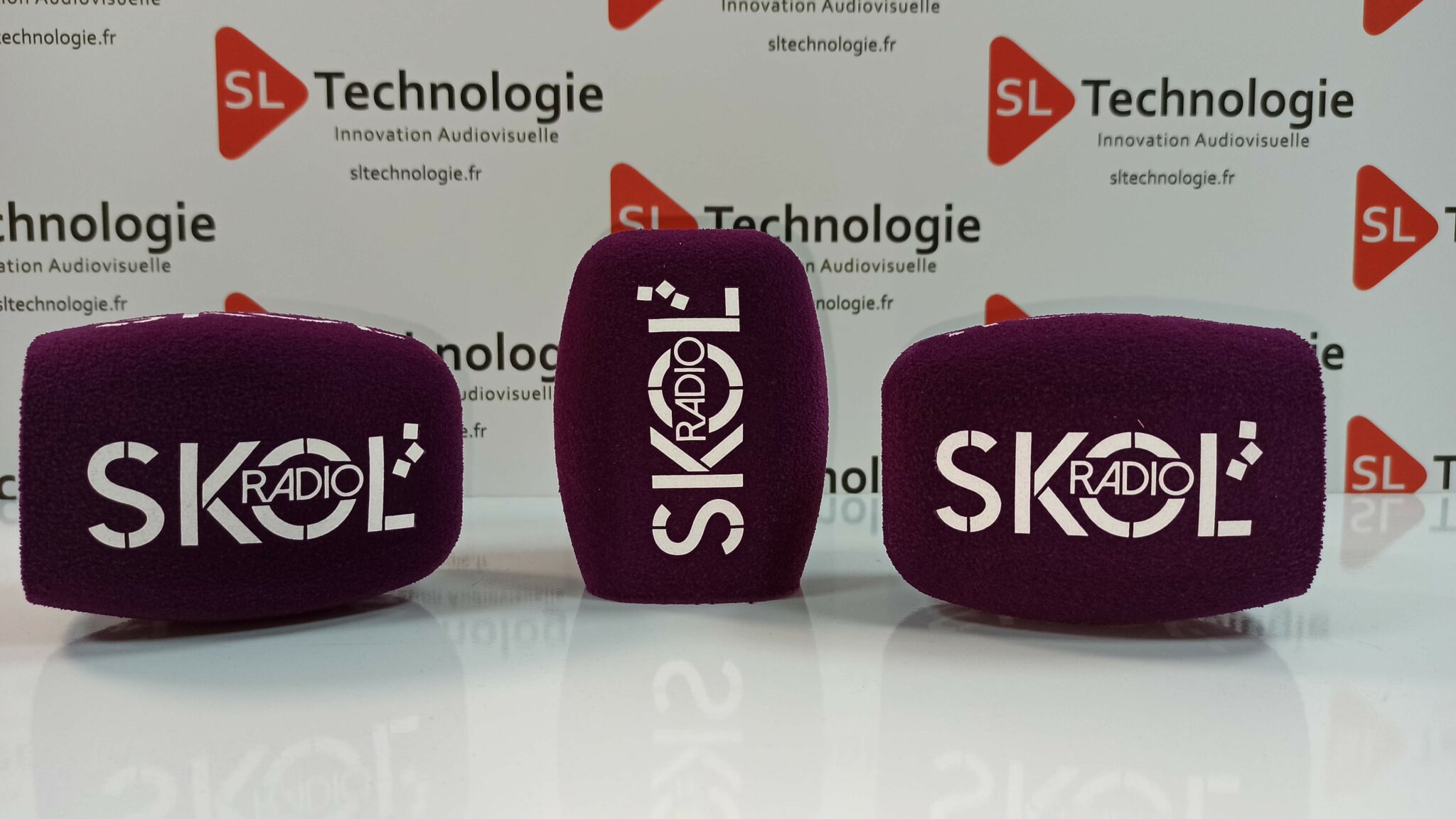 Bonnettes Personnalisées pour microphone - SL Technologie