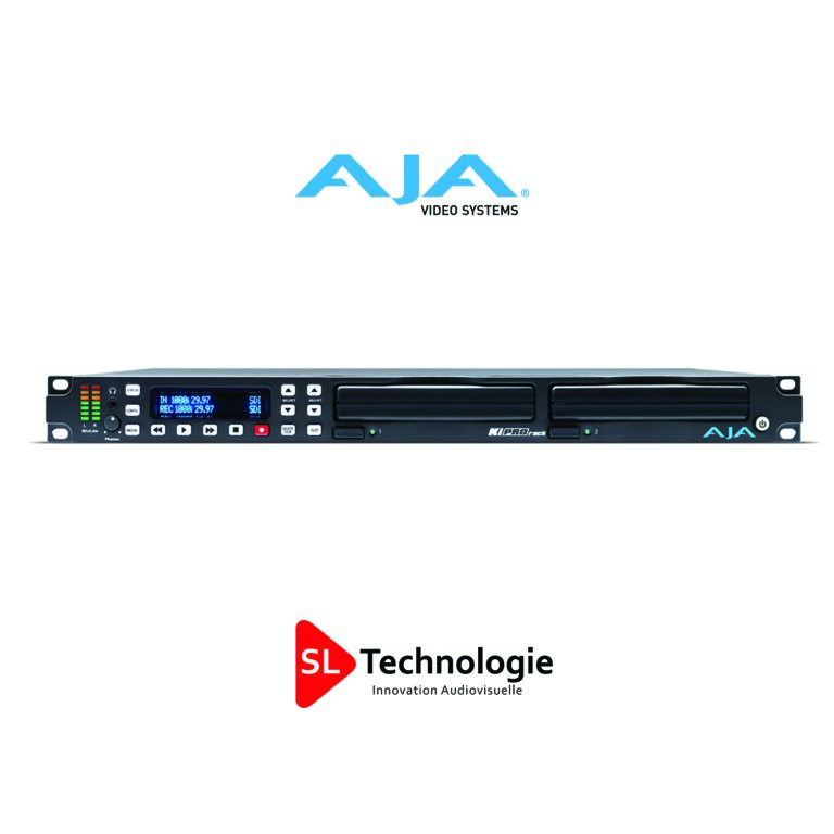 Ki Pro Rack - Enregistreur et lecteur AJA - SL Technologie