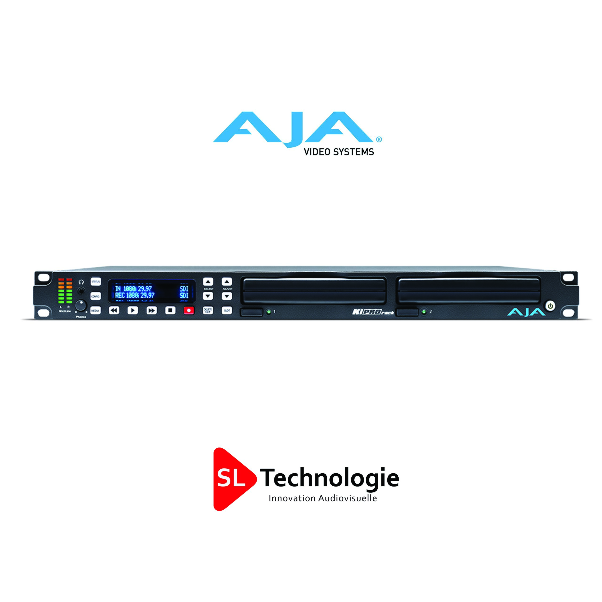 Ki Pro Rack - Enregistreur et lecteur AJA - SL Technologie