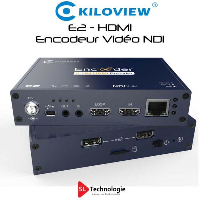 NDI Encodeur & Décodeur - SL Technologie