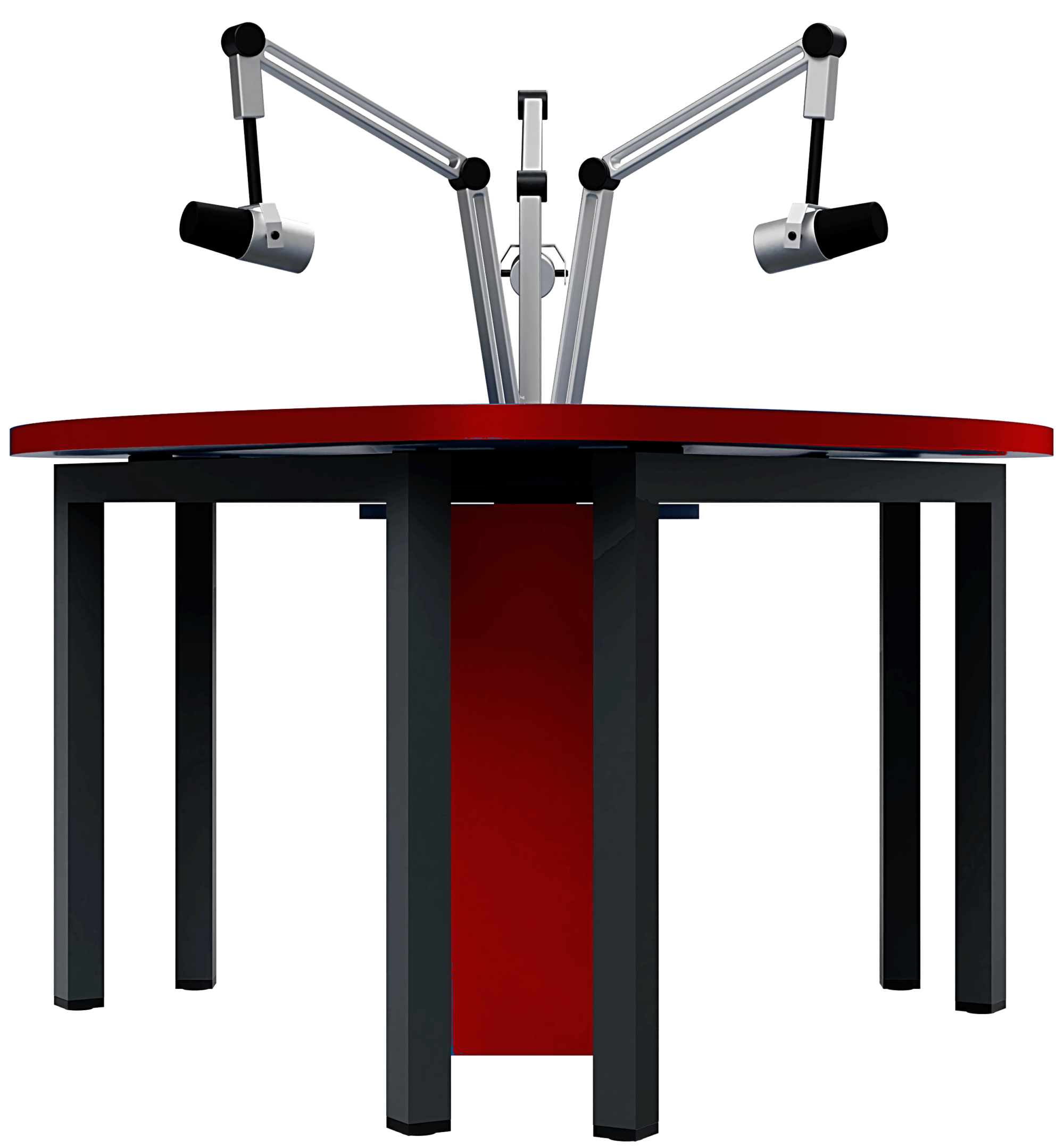 Table acoustique invités Radio ou Vidéo 3 Personnes - SL Technologie