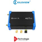 P1 Kiloview Encodeur vidéo 4G Bonding LAN Wi-Fi 3G-SDI - SL Technologie