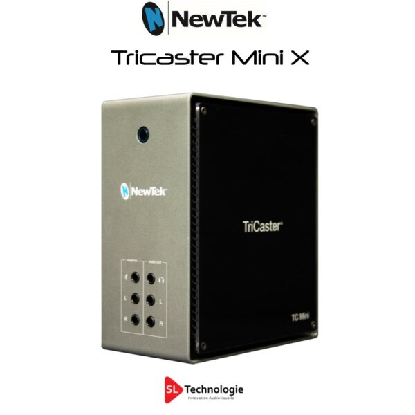 Tricaster Mini X NewTek VIZRT - Mélangeur Vidéo Streaming - SL Technologie