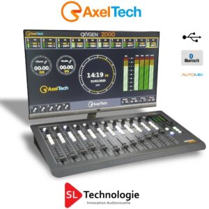 OXYGEN 3000 PLUS Axel Tech Console Audio Numérique AOiP - SL Technologie