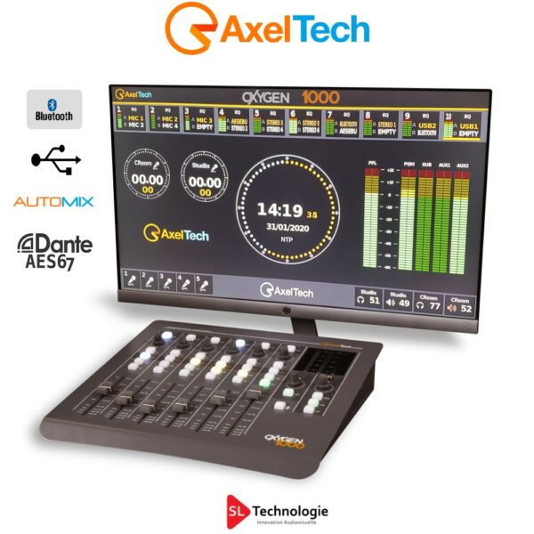 Remote IP Oxygen Axel Technology - SL Technologie