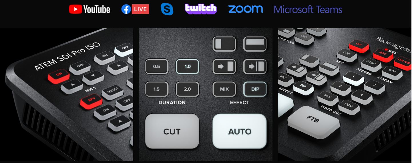 ATEM SDI Blackmagicdesign - SL Technologie