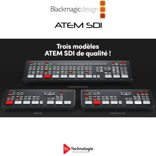 ATEM Mini Extreme ISO Blackmagicdesign - SL Technologie