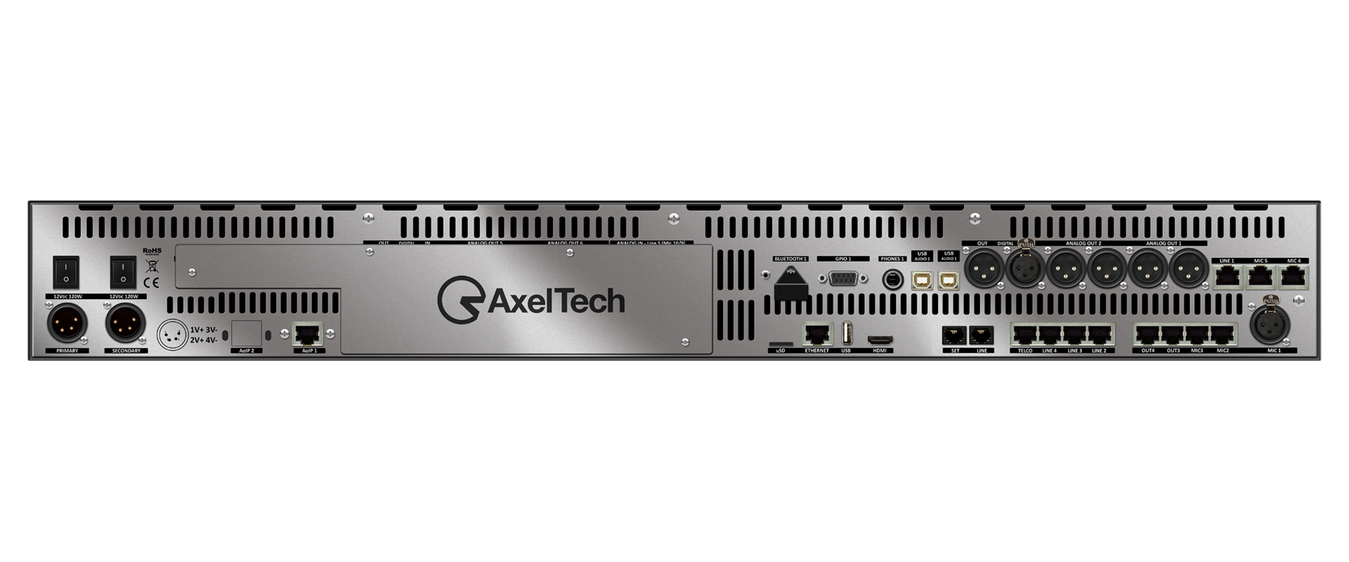 OXYGEN 3000 PLUS 12F-1AIO USB Axel Tech Console Audio Numérique AOiP ...